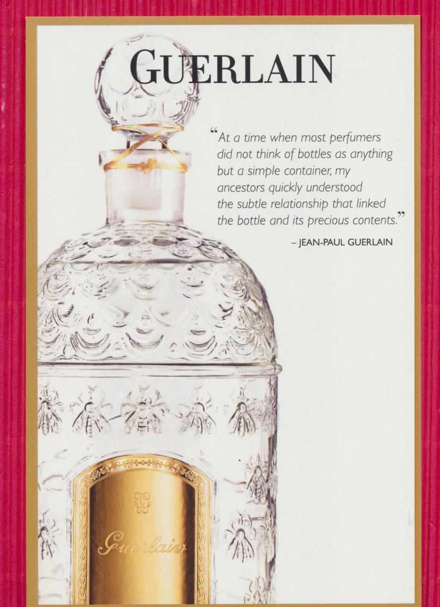 Carte type postale Fragrances de Guerlain – USA | Parfum de Tokyo ...